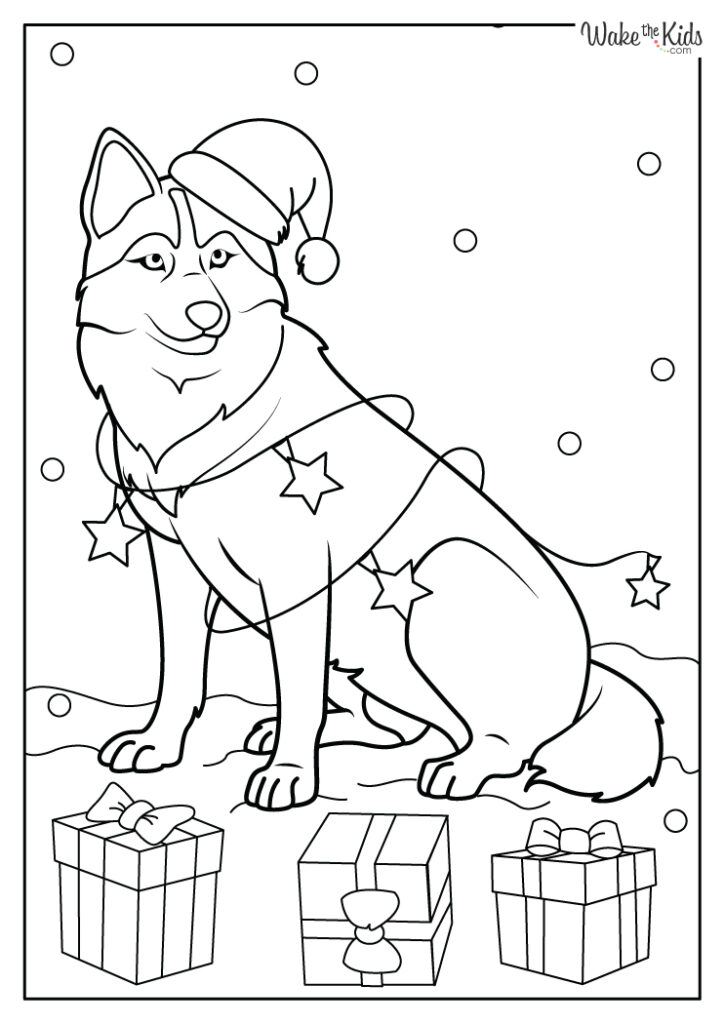 Husky Coloring Pages (Free Printable PDFs) | WakeTheKids