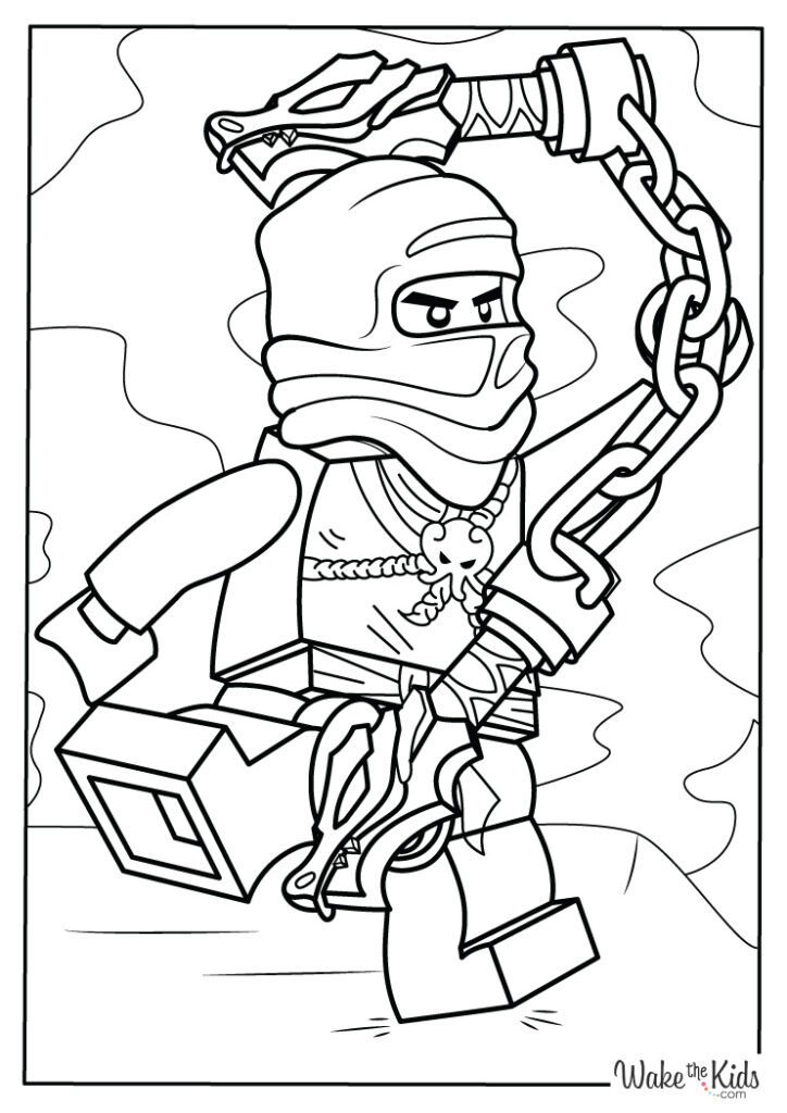 Lego Ninjago Coloring Pages (Free Printable PDFs) | WakeTheKids