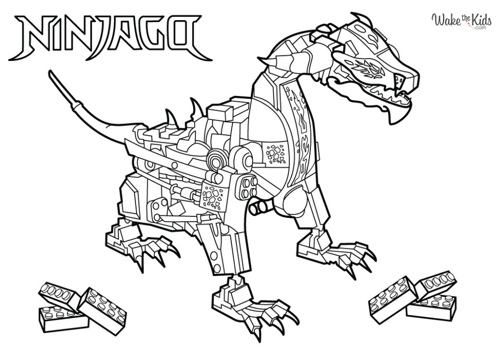 Lego Ninjago Coloring Pages (Free Printable PDFs) | WakeTheKids