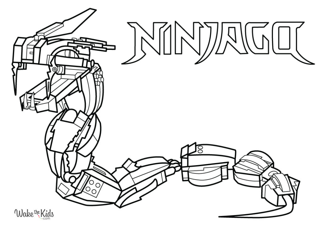 Lego Ninjago Coloring Pages (Free Printable PDFs) | WakeTheKids