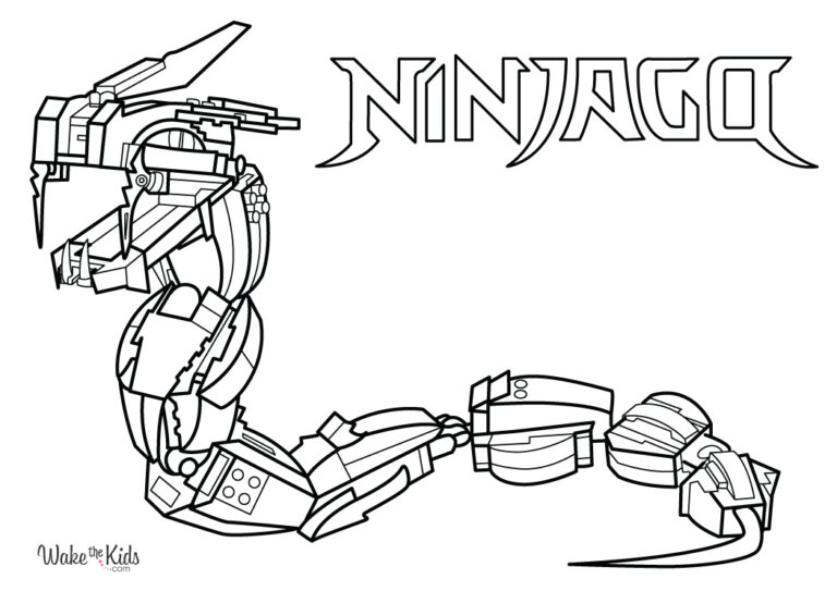 Lego Ninjago Coloring Pages (Free Printable PDFs) | WakeTheKids