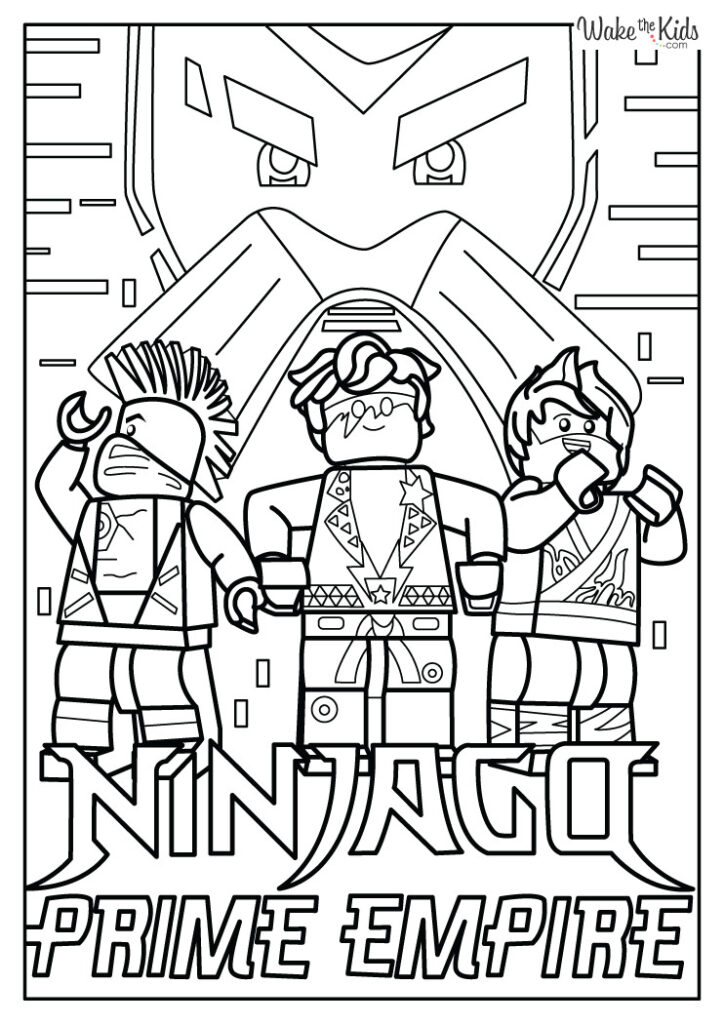 Lego Ninjago Coloring Pages (Free Printable PDFs) | WakeTheKids