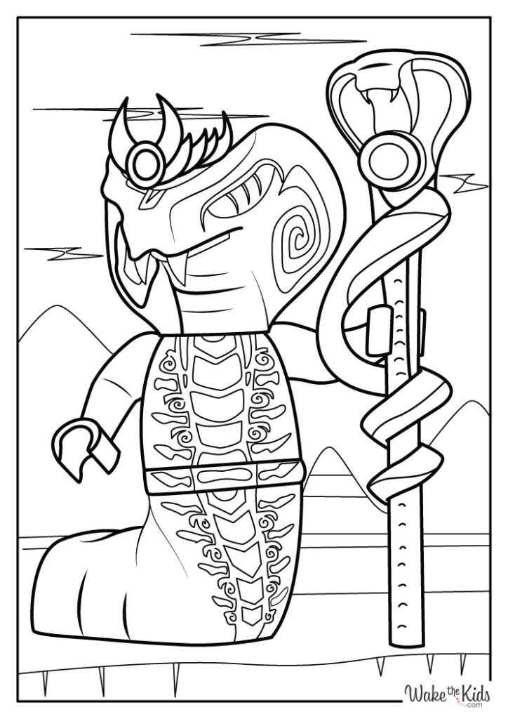 Lego Ninjago Coloring Pages (Free Printable PDFs) | WakeTheKids