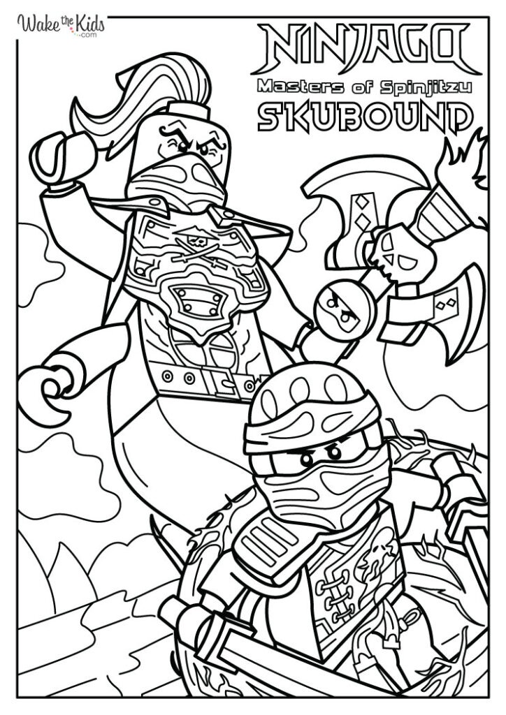 Lego Ninjago Coloring Pages (Free Printable PDFs) | WakeTheKids