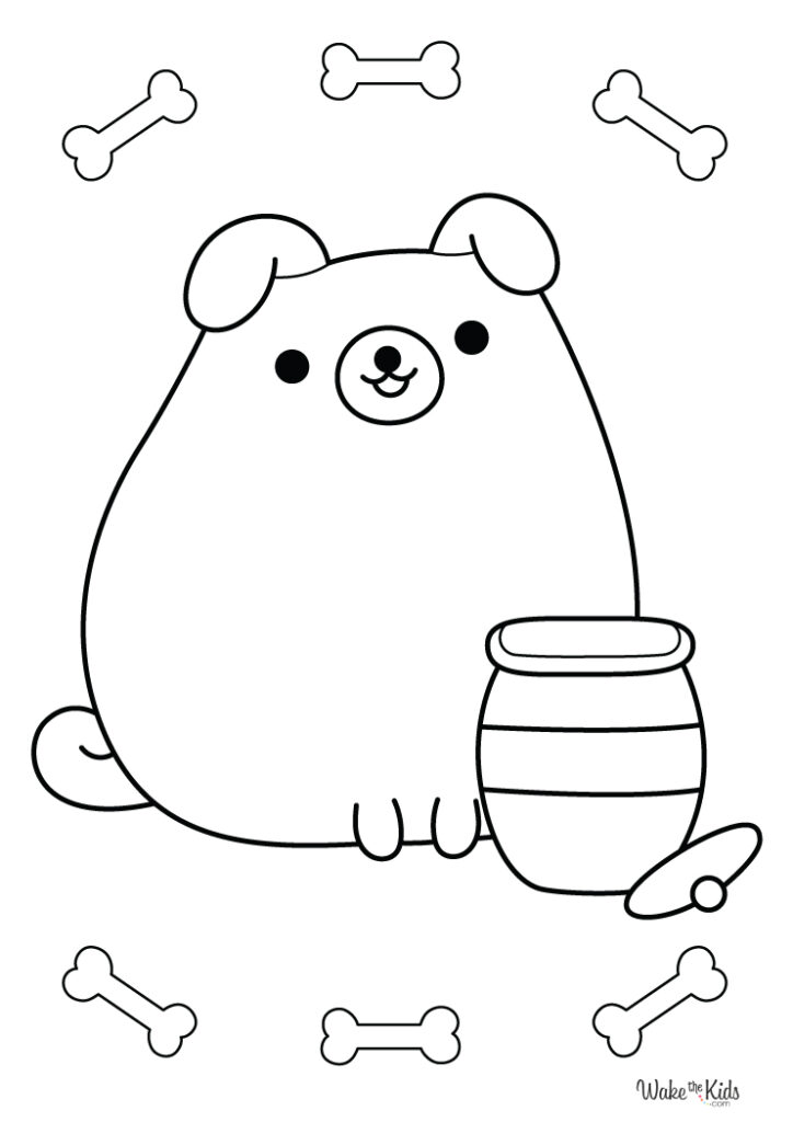 Pusheen Coloring Pages (Free Printable PDFs) | WakeTheKids
