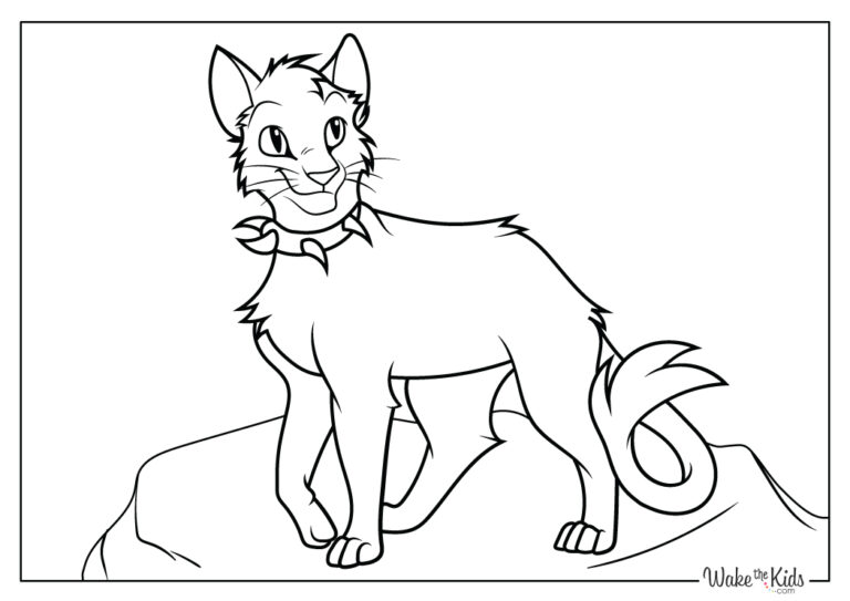 Warrior Cats Coloring Pages (Free Printable PDFs) | WakeTheKids