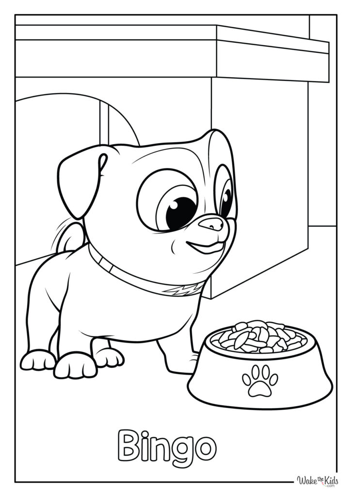 Puppy Dog Pals Coloring Pages (Free Printable PDFs) | WakeTheKids