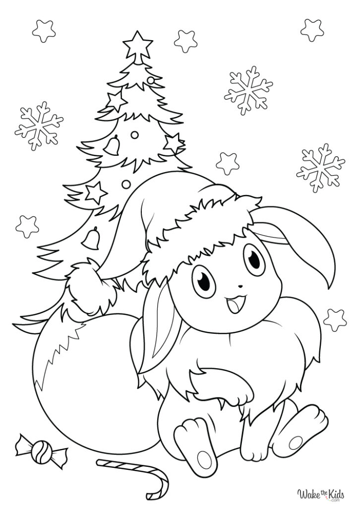Eevee Coloring Pages (Free Printable PDFs) | WakeTheKids