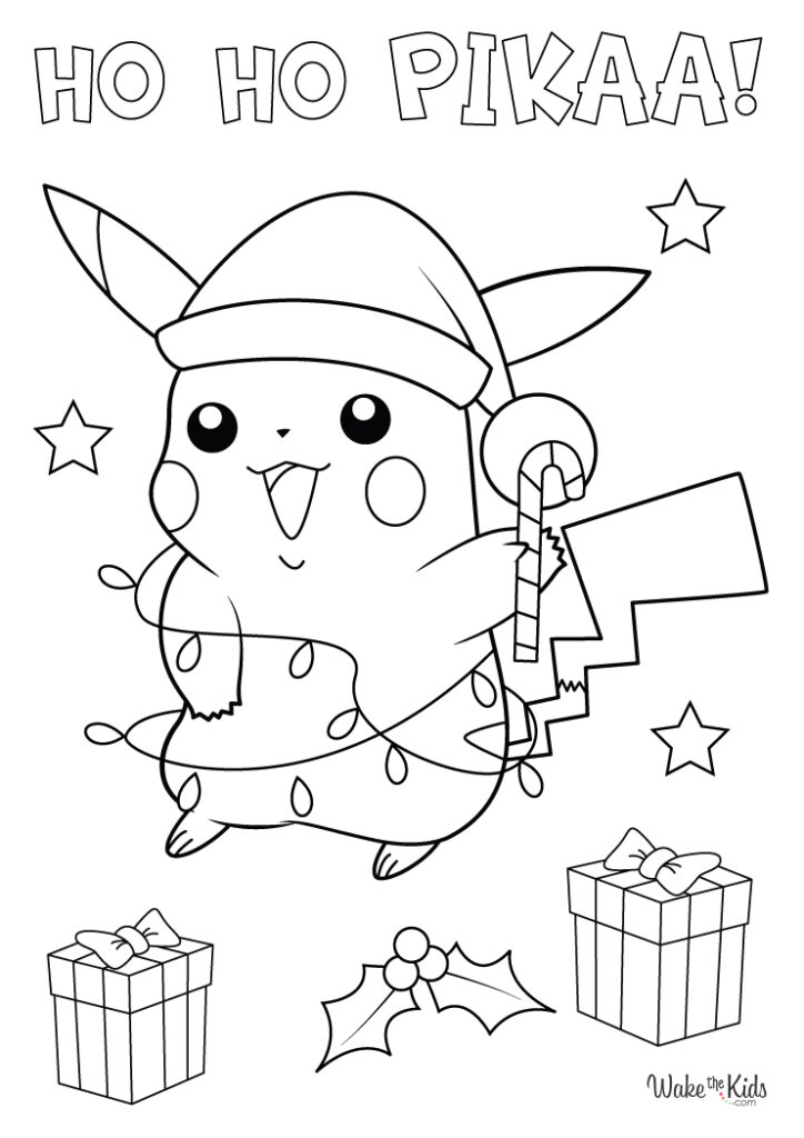 Pikachu Coloring Pages (Free Printable PDFs) | WakeTheKids