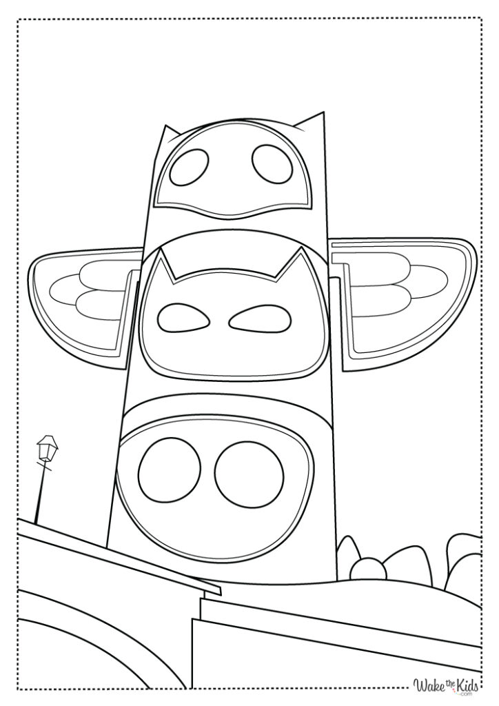 PJ Masks Coloring Pages (Free Printable PDFs) | WakeTheKids