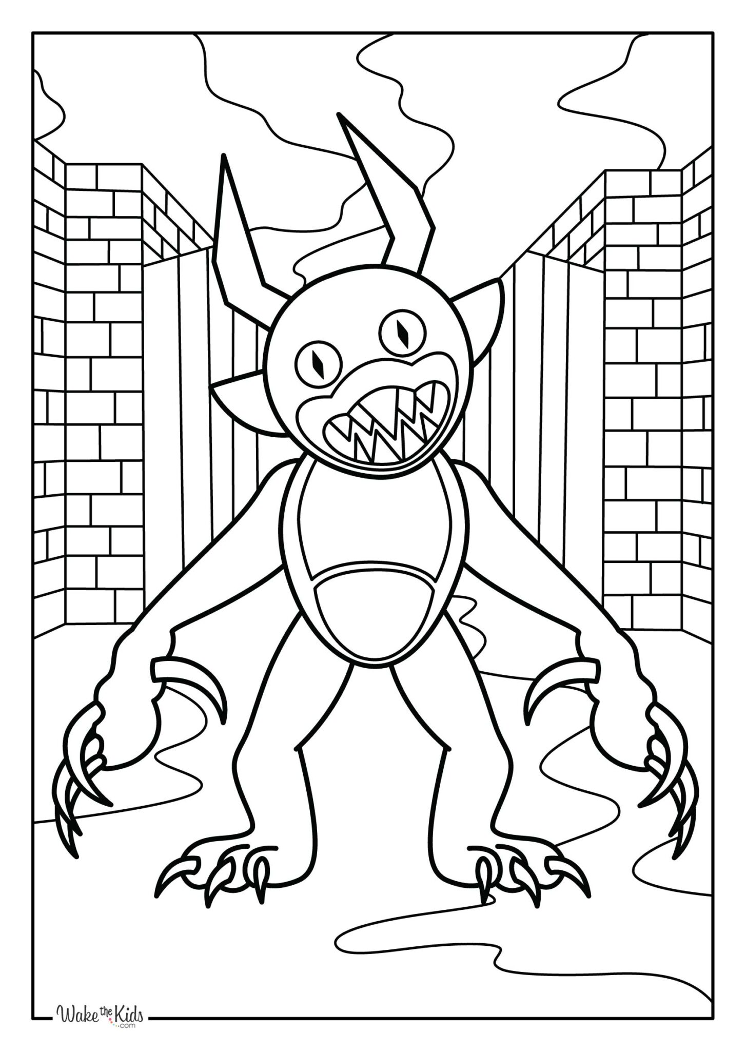 Rainbow Friends Coloring Pages (Free Printable PDFs) | WakeTheKids