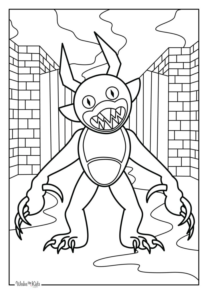 Rainbow Friends Coloring Pages (Free Printable PDFs) | WakeTheKids