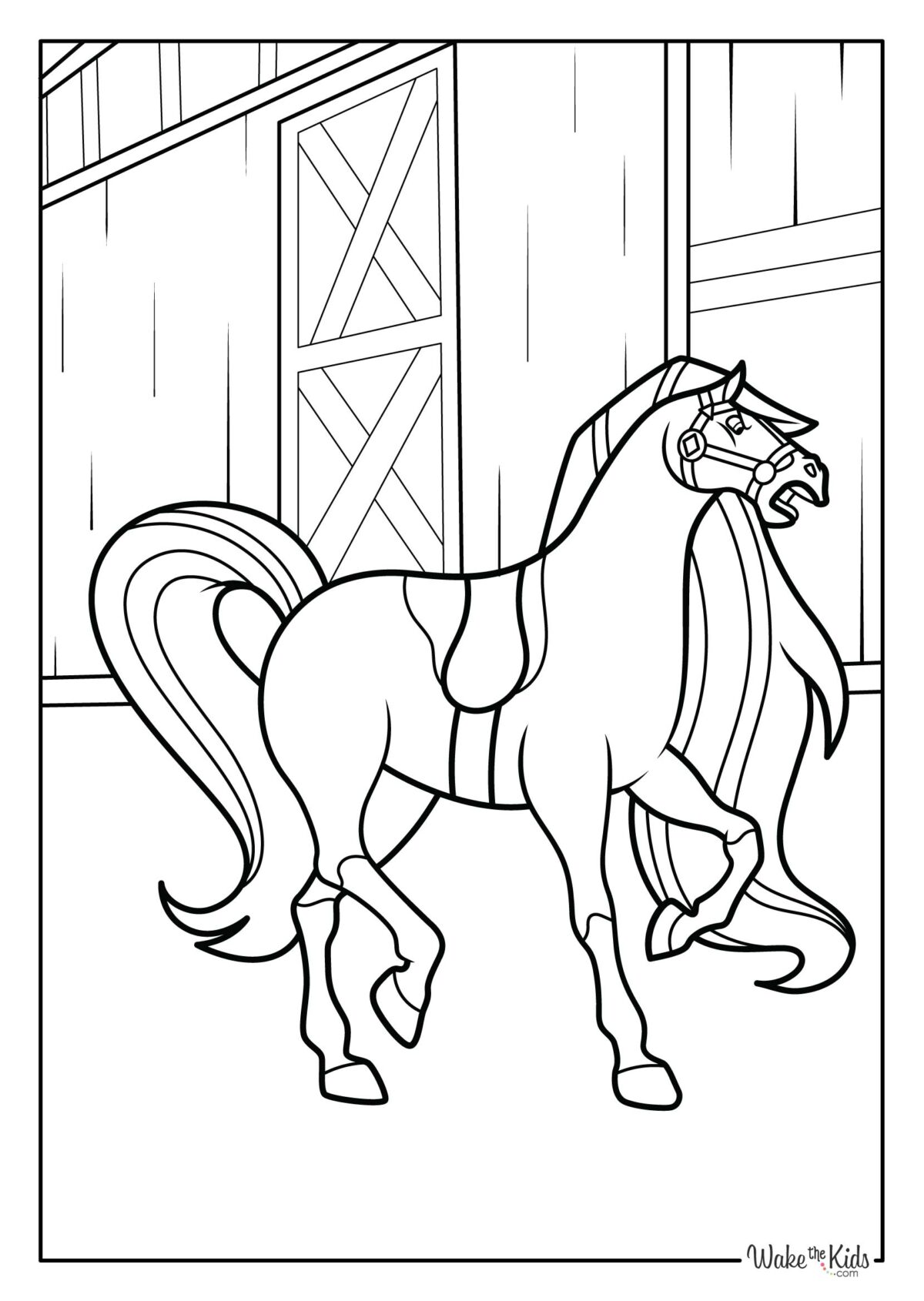 Horseland Coloring Pages (Free Printable PDFs) | WakeTheKids