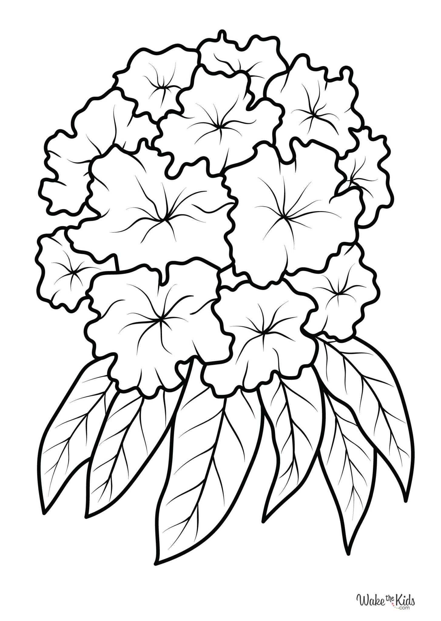 Lotus Coloring Pages (Free Printable PDFs) | WakeTheKids