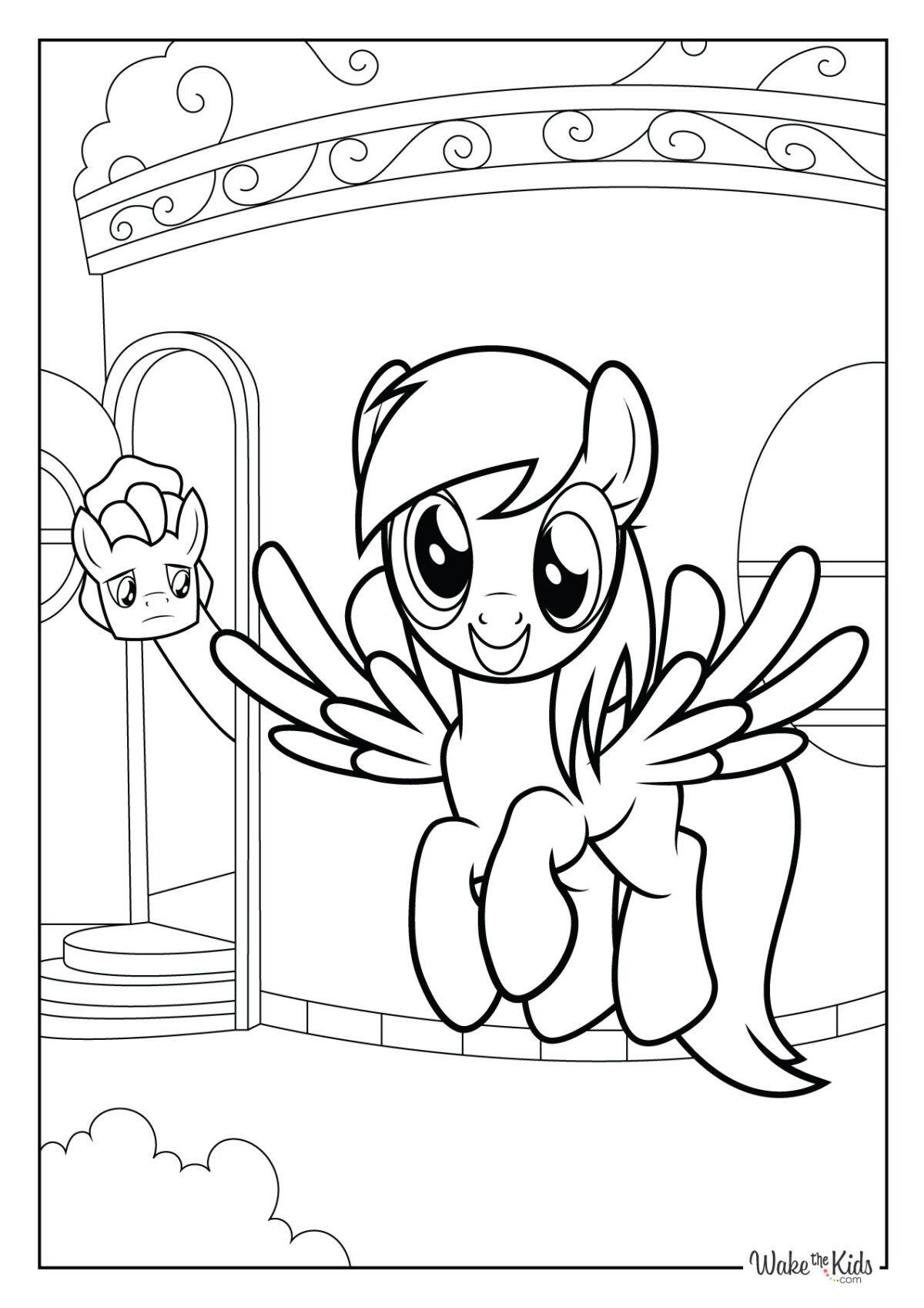 My Little Pony Coloring Pages (Free Printable PDFs) | WakeTheKids