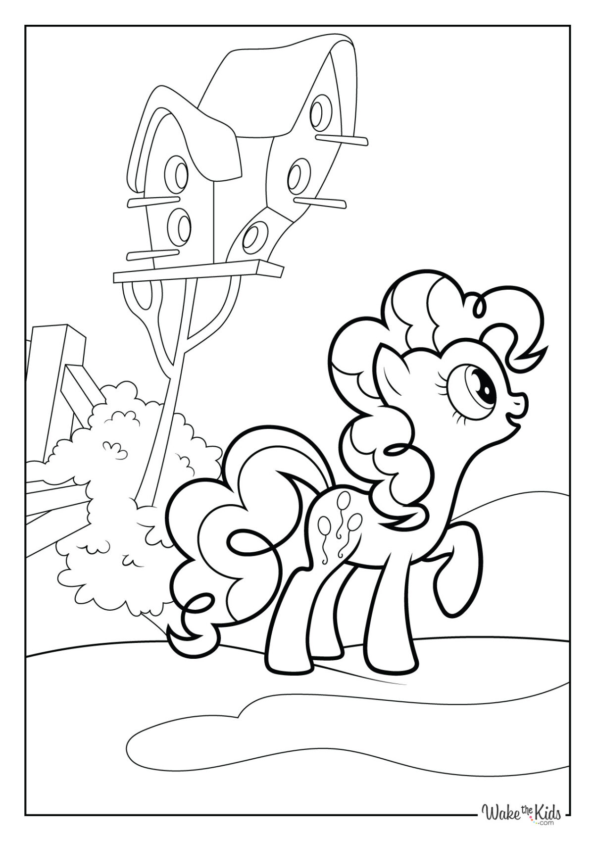 My Little Pony Coloring Pages (Free Printable PDFs) | WakeTheKids