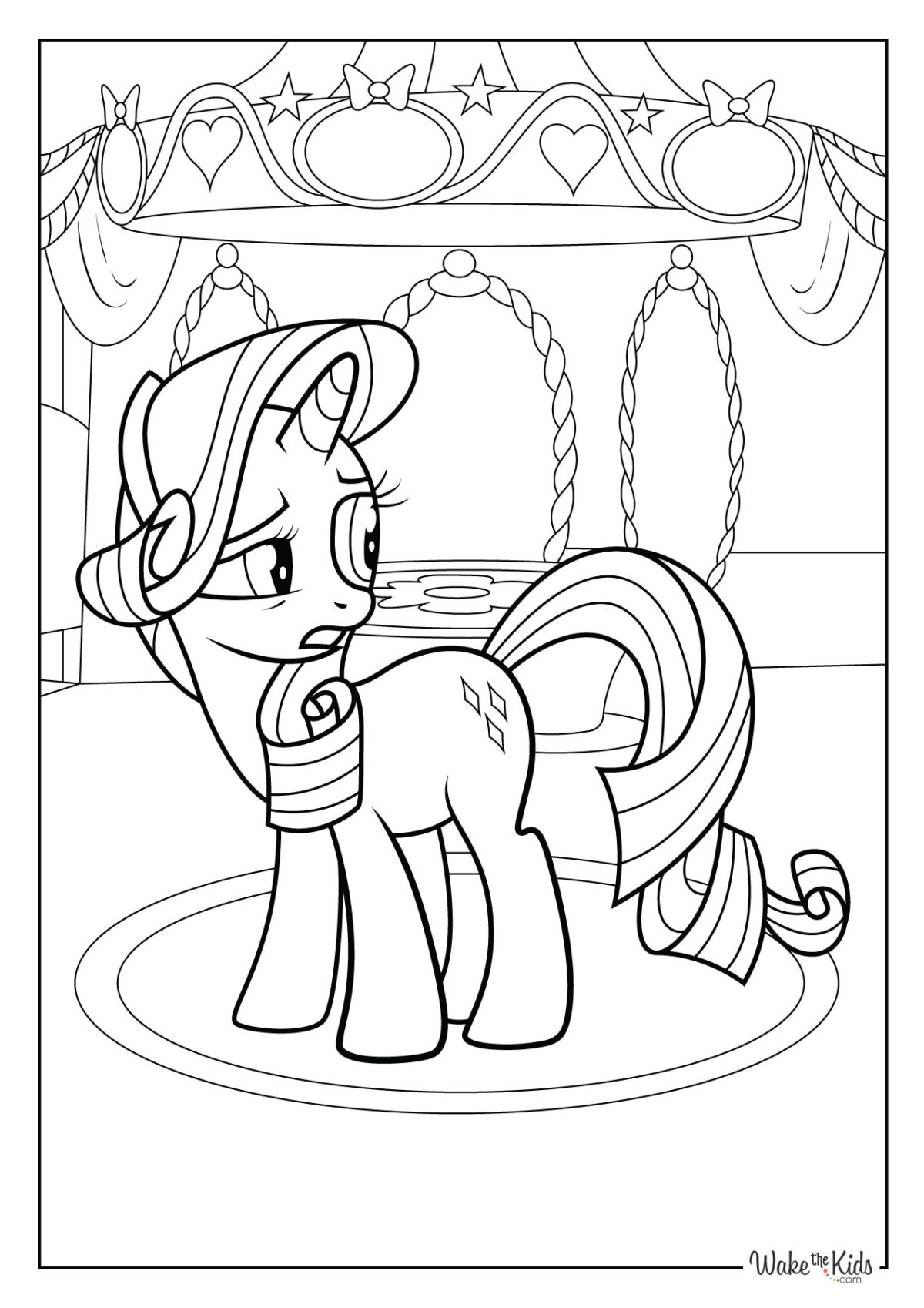 My Little Pony Coloring Pages (Free Printable PDFs) | WakeTheKids