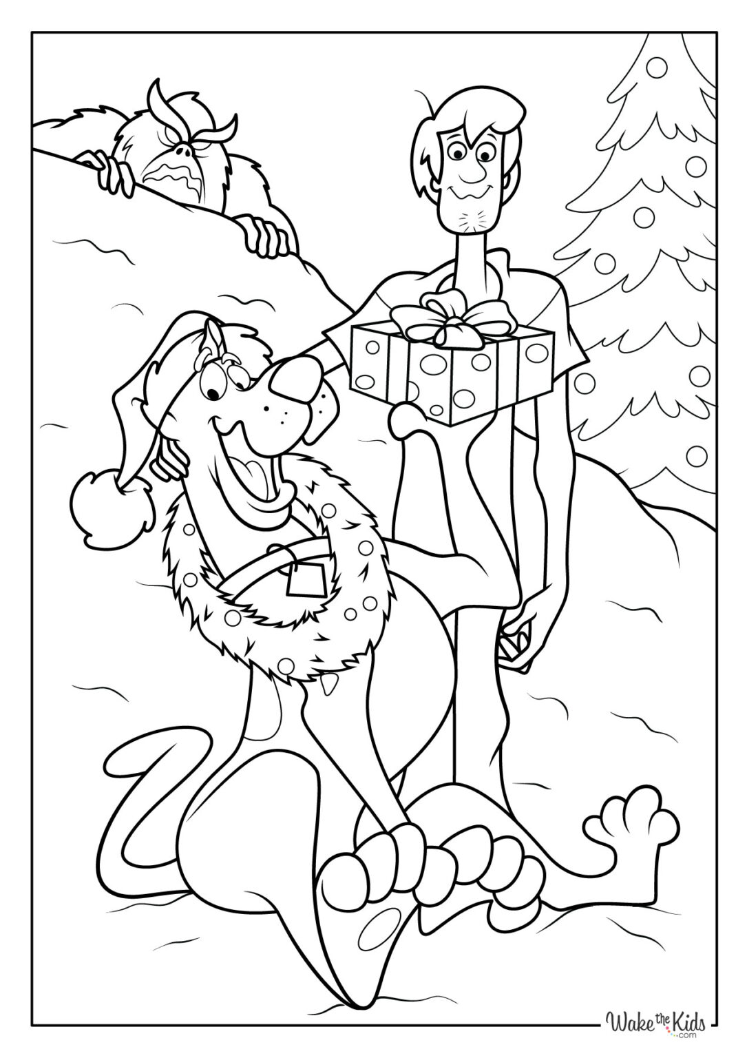 Scooby-Doo Coloring Pages (Free Printable PDFs) | WakeTheKids