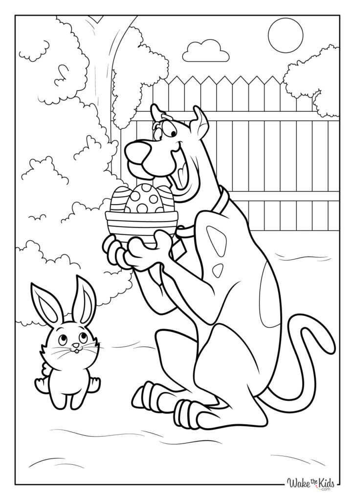 Scooby-Doo Coloring Pages (Free Printable PDFs) | WakeTheKids