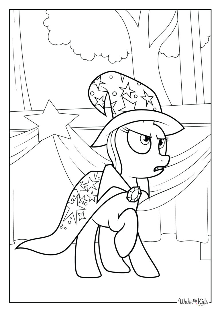 My Little Pony Coloring Pages (Free Printable PDFs) | WakeTheKids