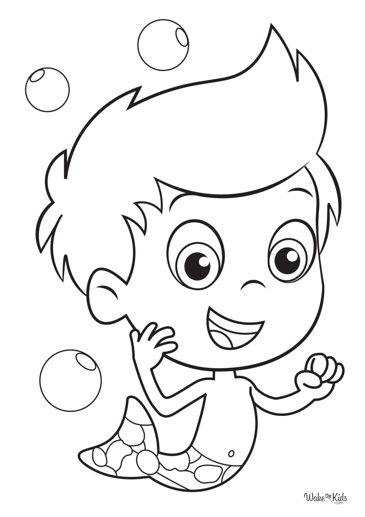Bubble Guppies Coloring Pages Free Printable Pdfs Wakethekids