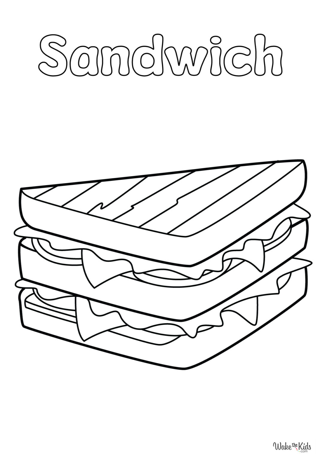 Chicken Nugget Coloring Pages (Free Printable PDFs) | WakeTheKids