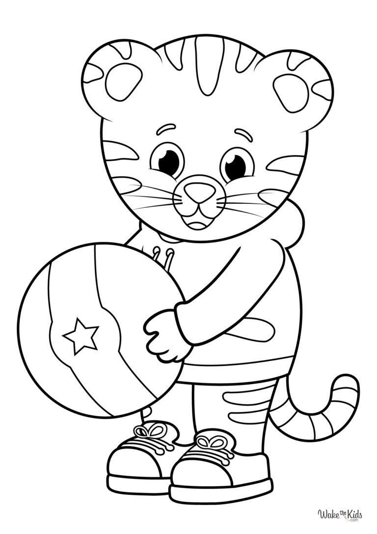 Daniel Tiger's Neighborhood Coloring Pages (Free Printable PDFs ...