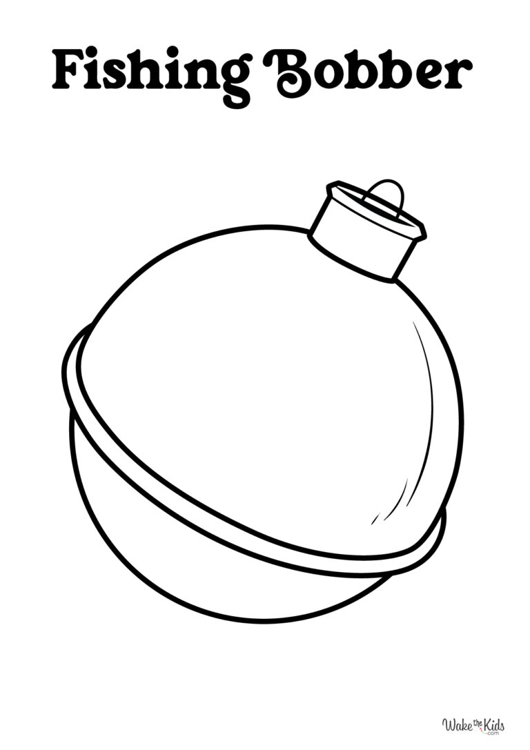 Fishing Coloring Pages (Free Printable PDFs) | WakeTheKids