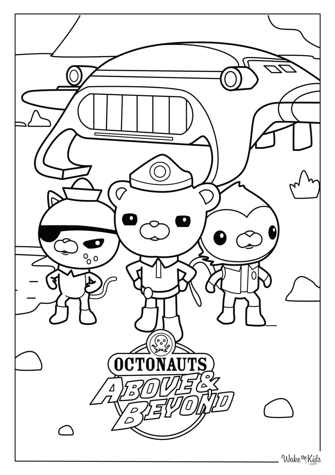 Octonauts Coloring Pages (Free Printable PDFs) | WakeTheKids