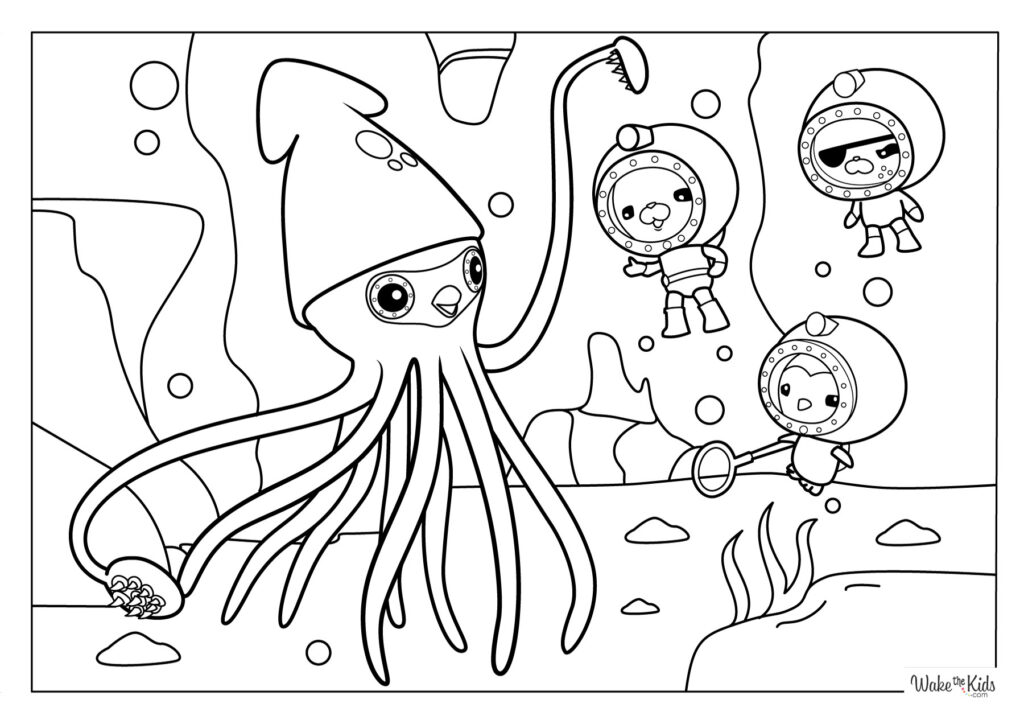 Octonauts Coloring Pages (Free Printable PDFs) | WakeTheKids
