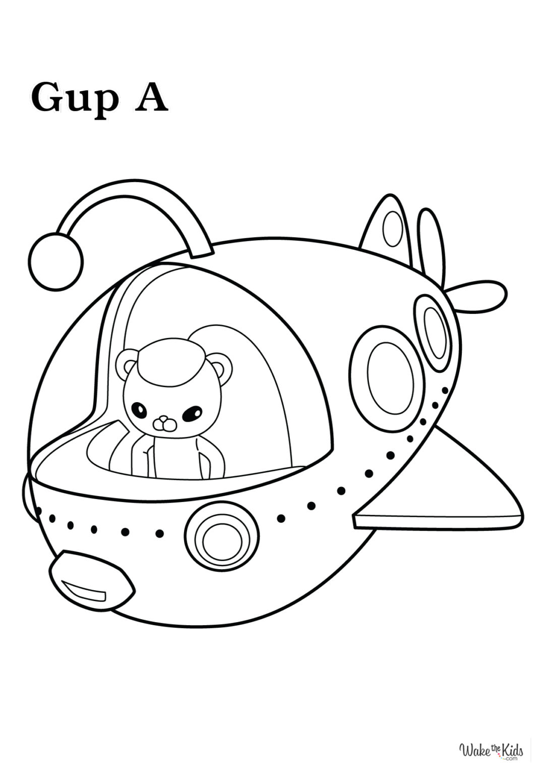 Octonauts Coloring Pages (Free Printable PDFs) | WakeTheKids