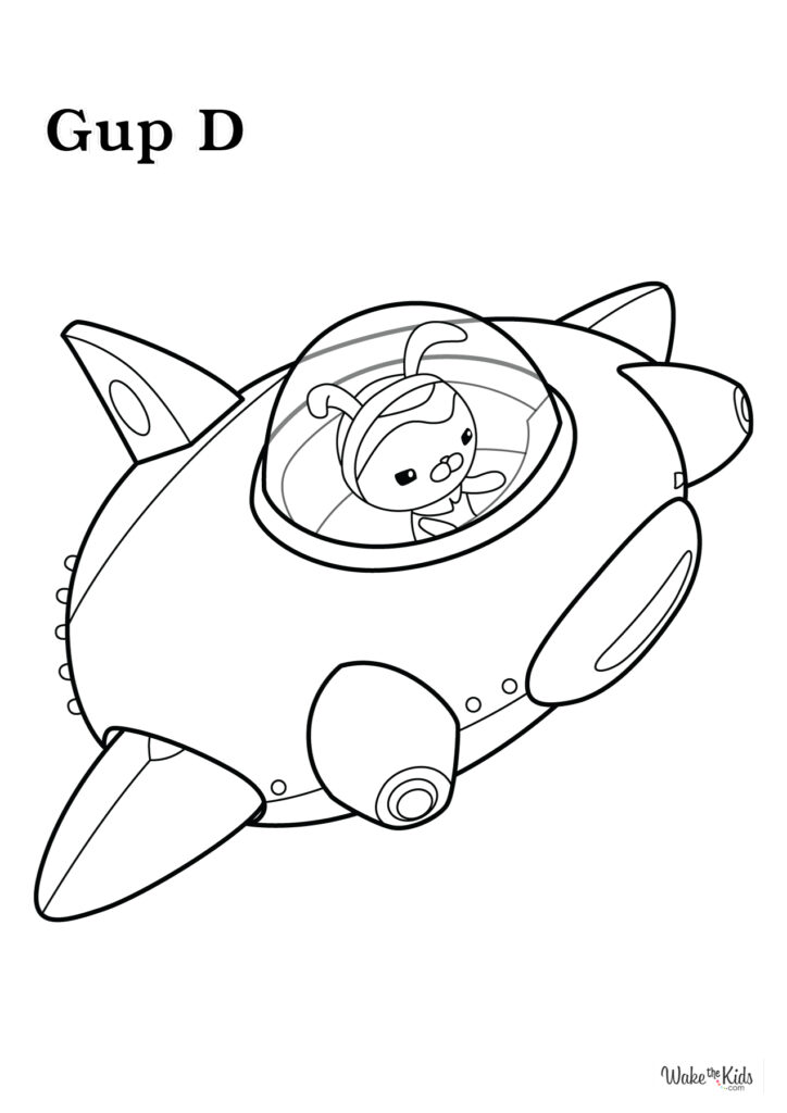 Octonauts Coloring Pages (Free Printable PDFs) | WakeTheKids