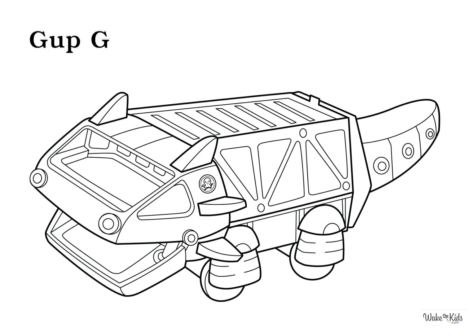 Octonauts Coloring Pages (Free Printable PDFs) | WakeTheKids