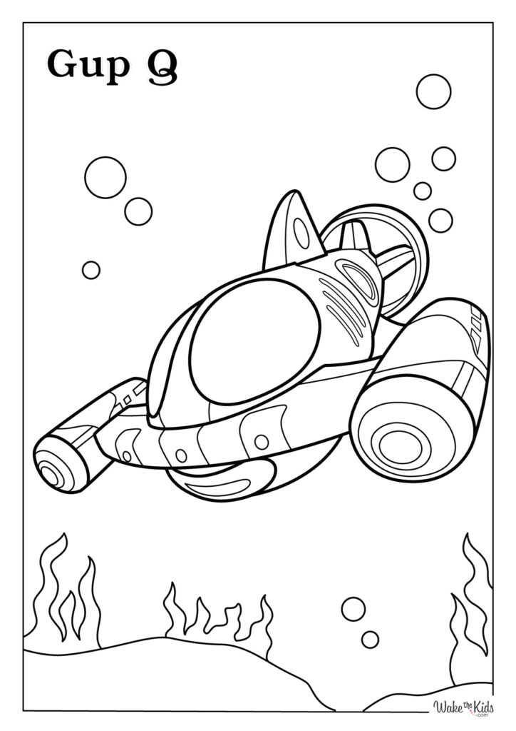 Octonauts Coloring Pages (Free Printable PDFs) | WakeTheKids