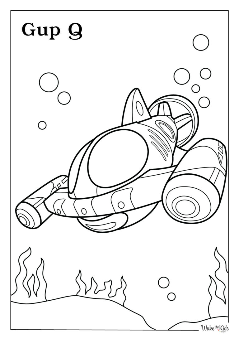 Octonauts Coloring Pages (Free Printable PDFs) | WakeTheKids