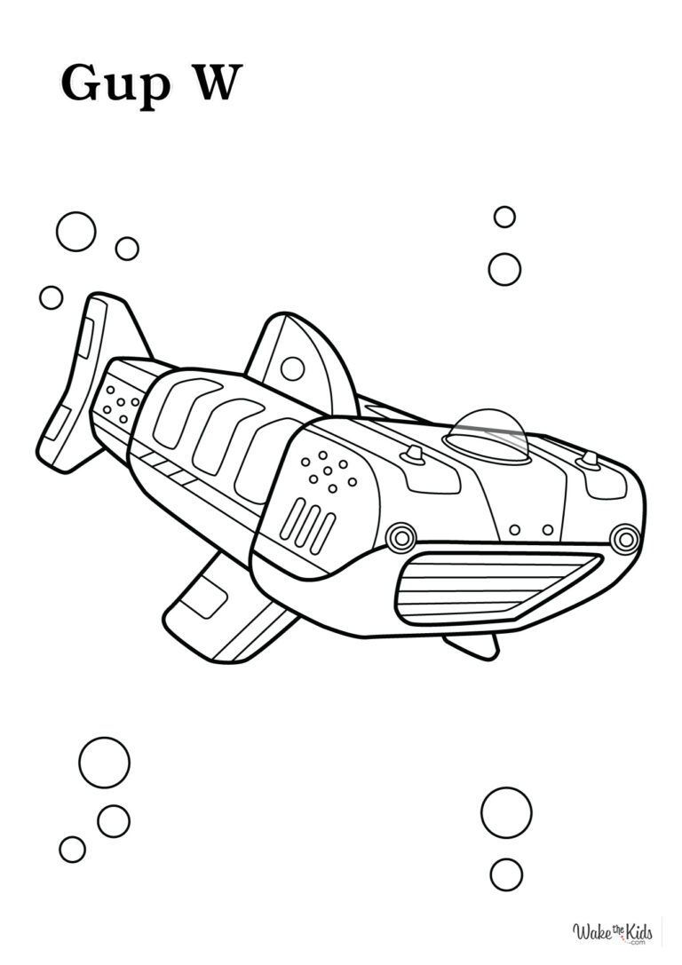 Octonauts Coloring Pages (Free Printable PDFs) | WakeTheKids
