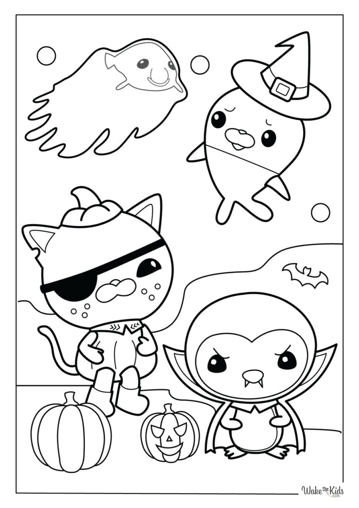 Octonauts Coloring Pages (Free Printable PDFs) | WakeTheKids