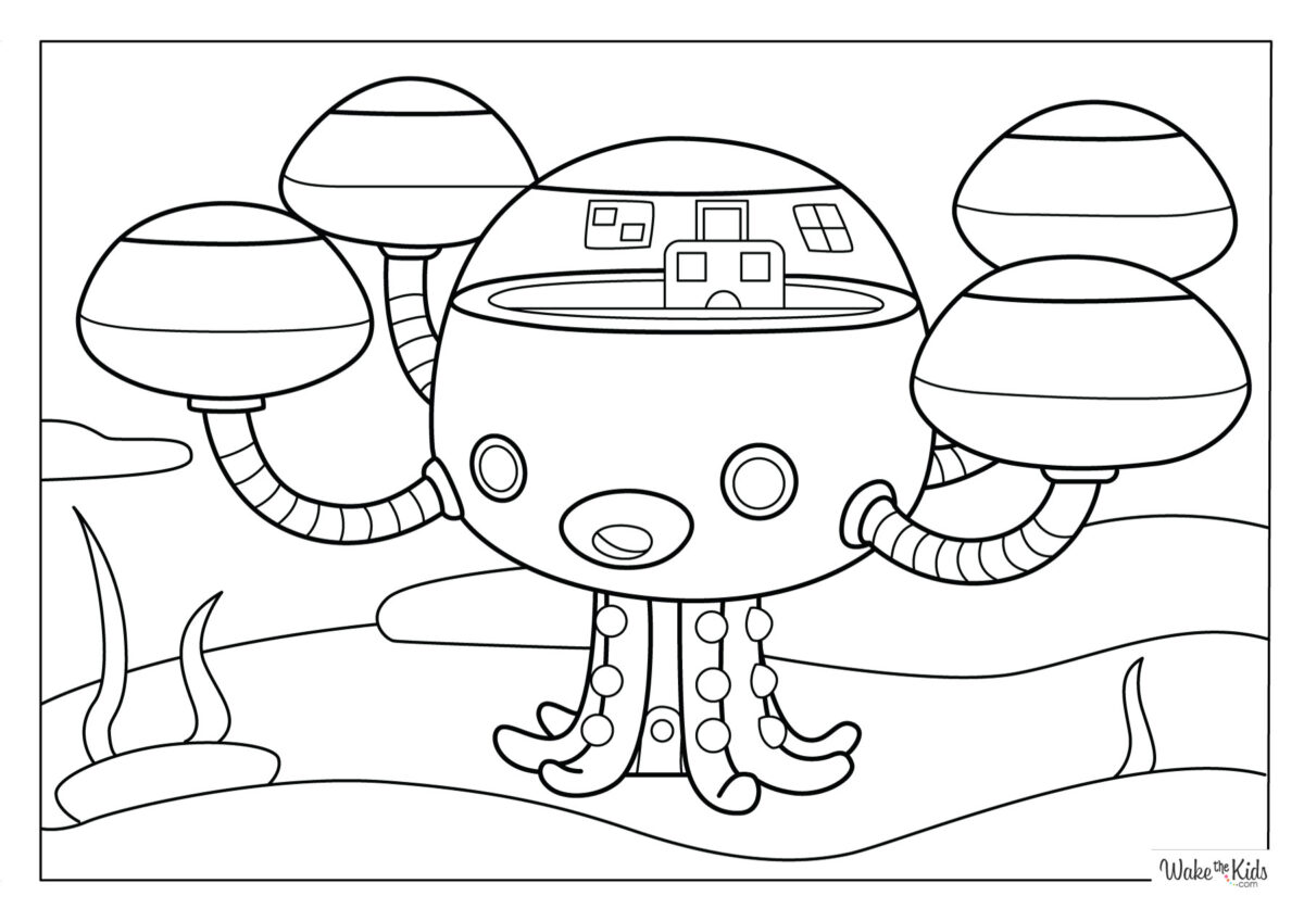 Octonauts Coloring Pages (Free Printable PDFs) | WakeTheKids