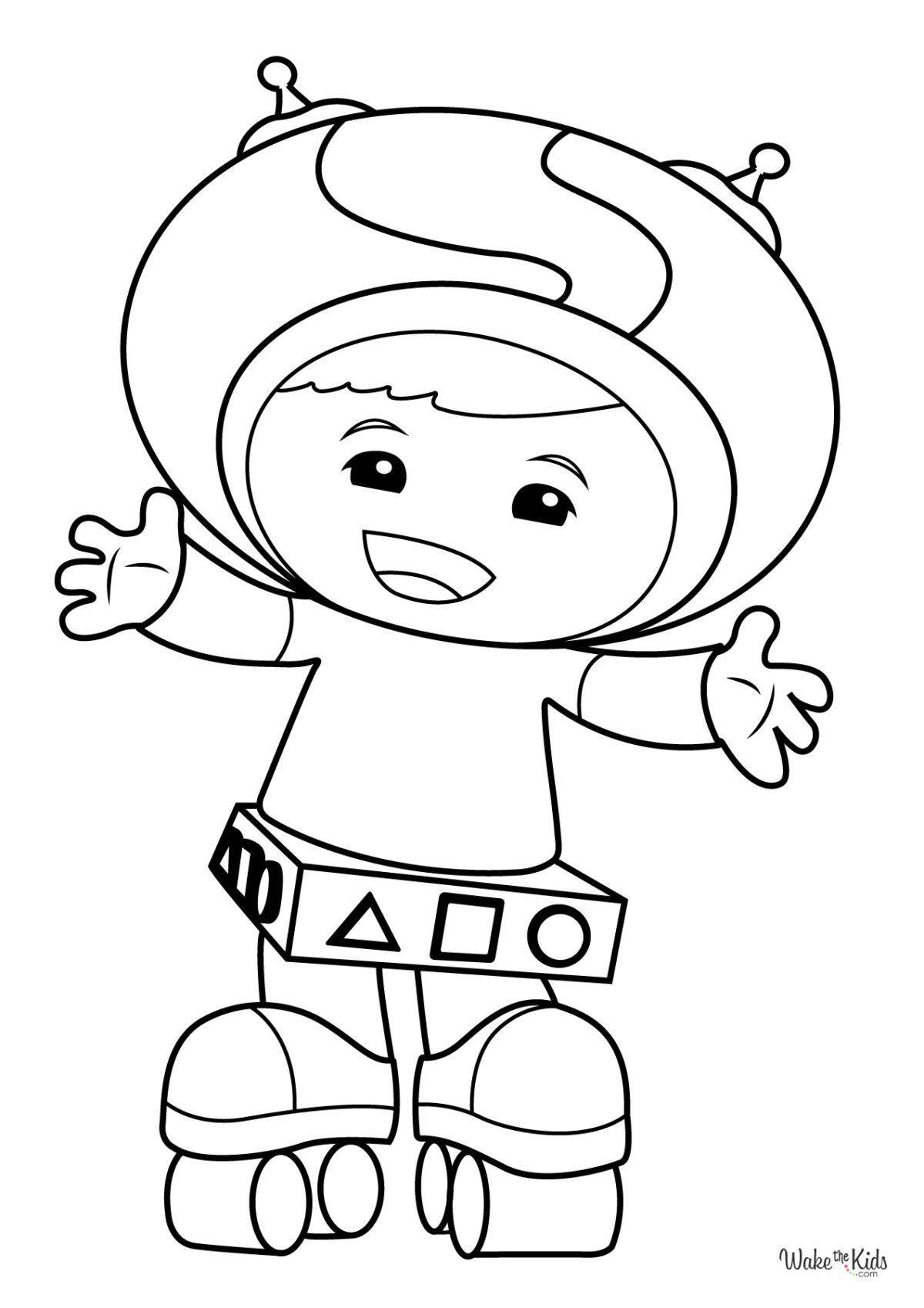 Team Umizoomi Coloring Pages (Free Printable PDFs) | WakeTheKids