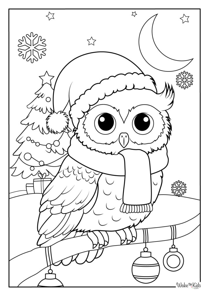 Owl Coloring Pages (Free Printable PDFs) | WakeTheKids