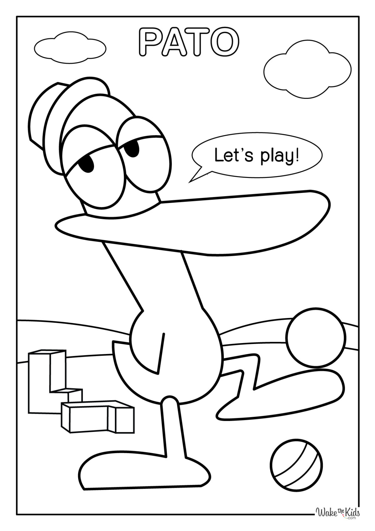 Pocoyo Coloring Pages (Free Printable PDFs) | WakeTheKids