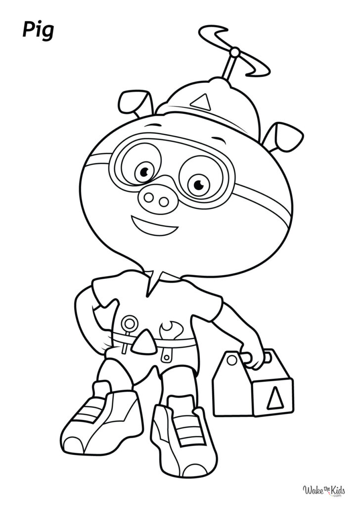 Super Why Coloring Pages (Free Printable PDFs) | WakeTheKids