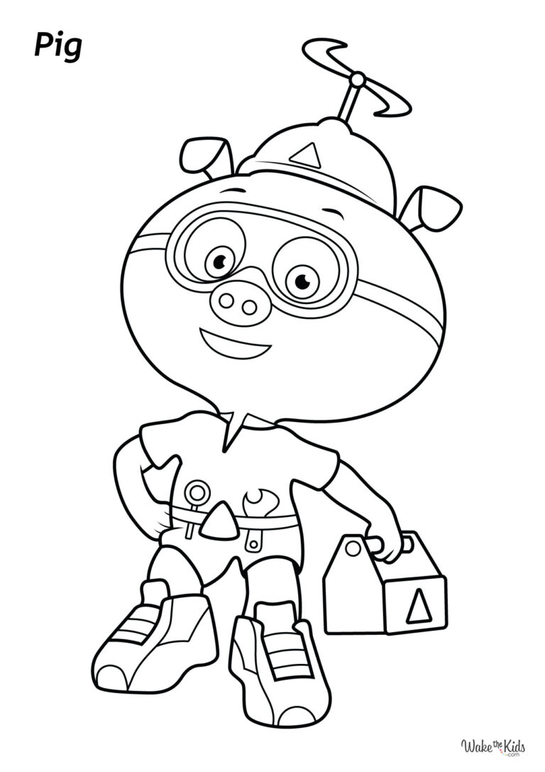 Super Why! Coloring Pages (Free Printable PDFs) | WakeTheKids