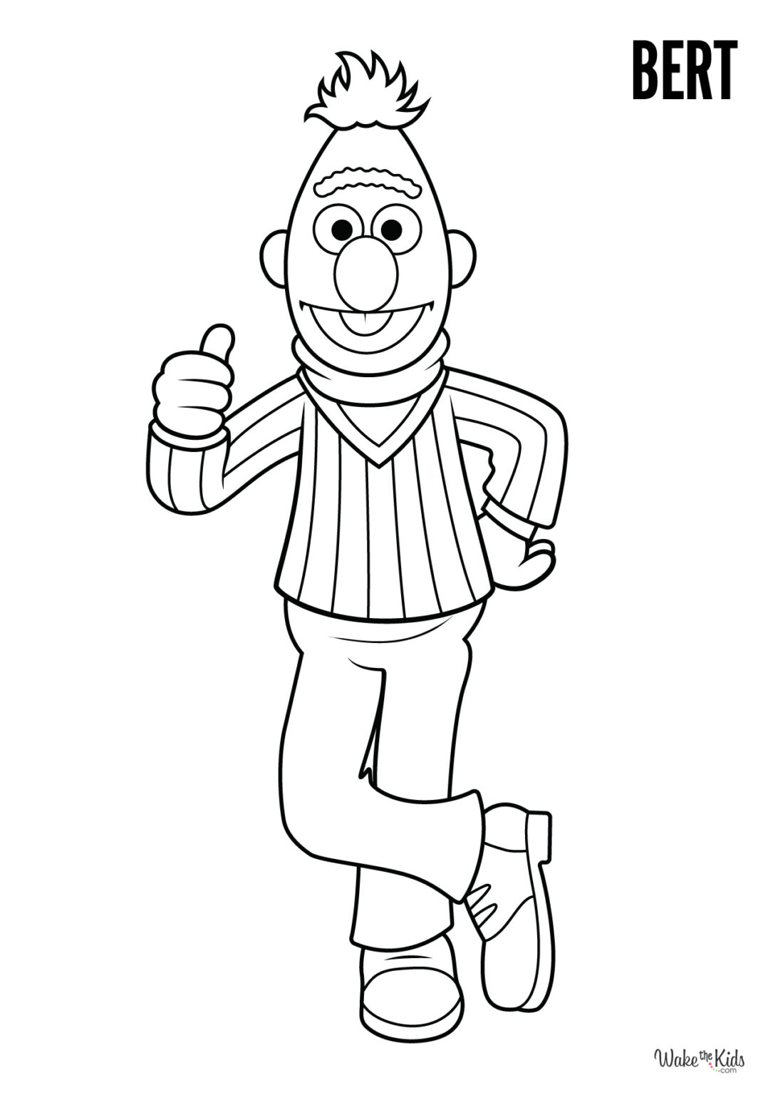 Sesame Street Coloring Pages (Free Printable PDFs) | WakeTheKids