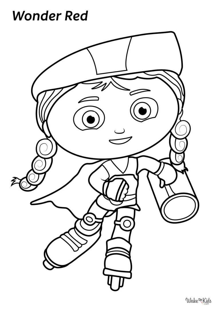 Super Why! Coloring Pages (Free Printable PDFs) | WakeTheKids