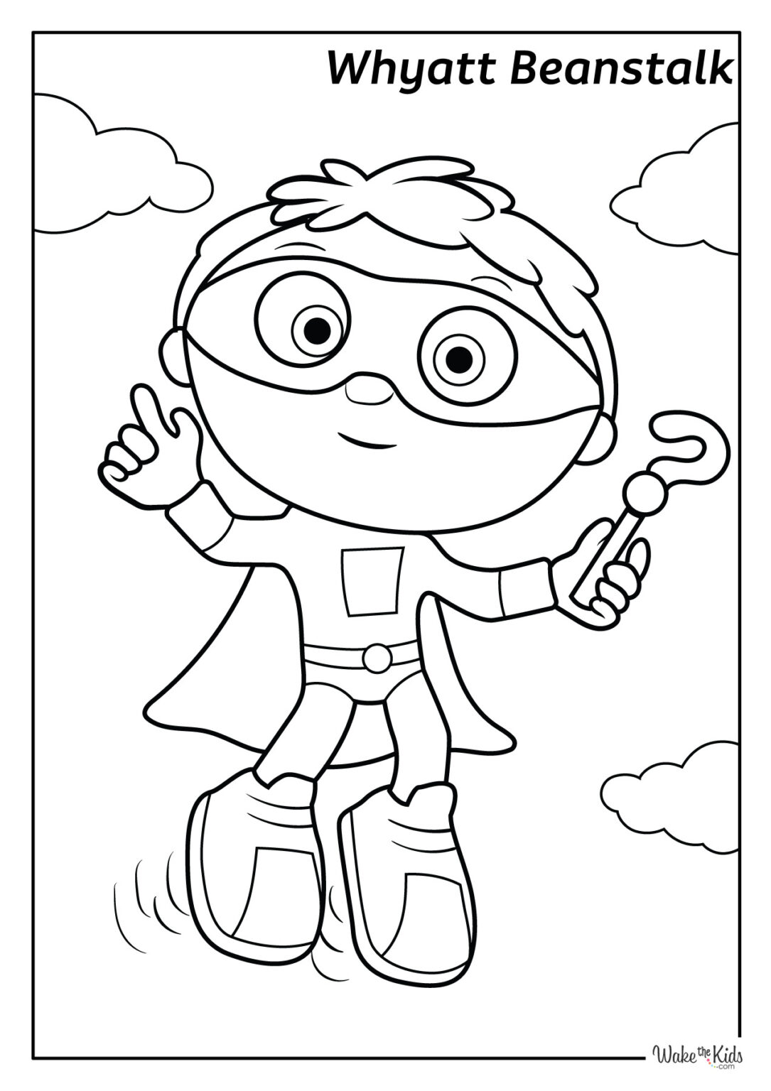 Super Why! Coloring Pages (Free Printable PDFs) | WakeTheKids
