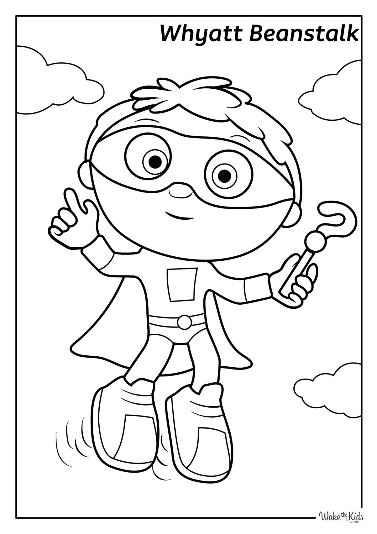 Super Why! Coloring Pages (Free Printable PDFs) | WakeTheKids