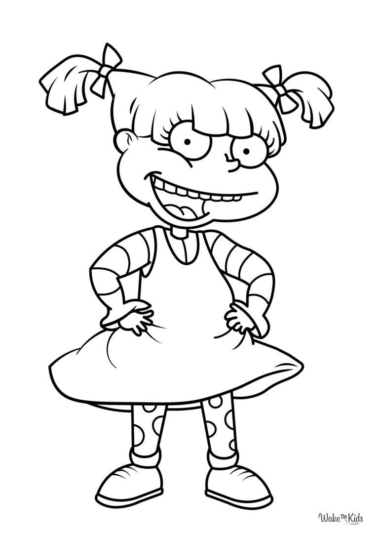 Rugrats Coloring Pages (Free Printable PDFs) | WakeTheKids