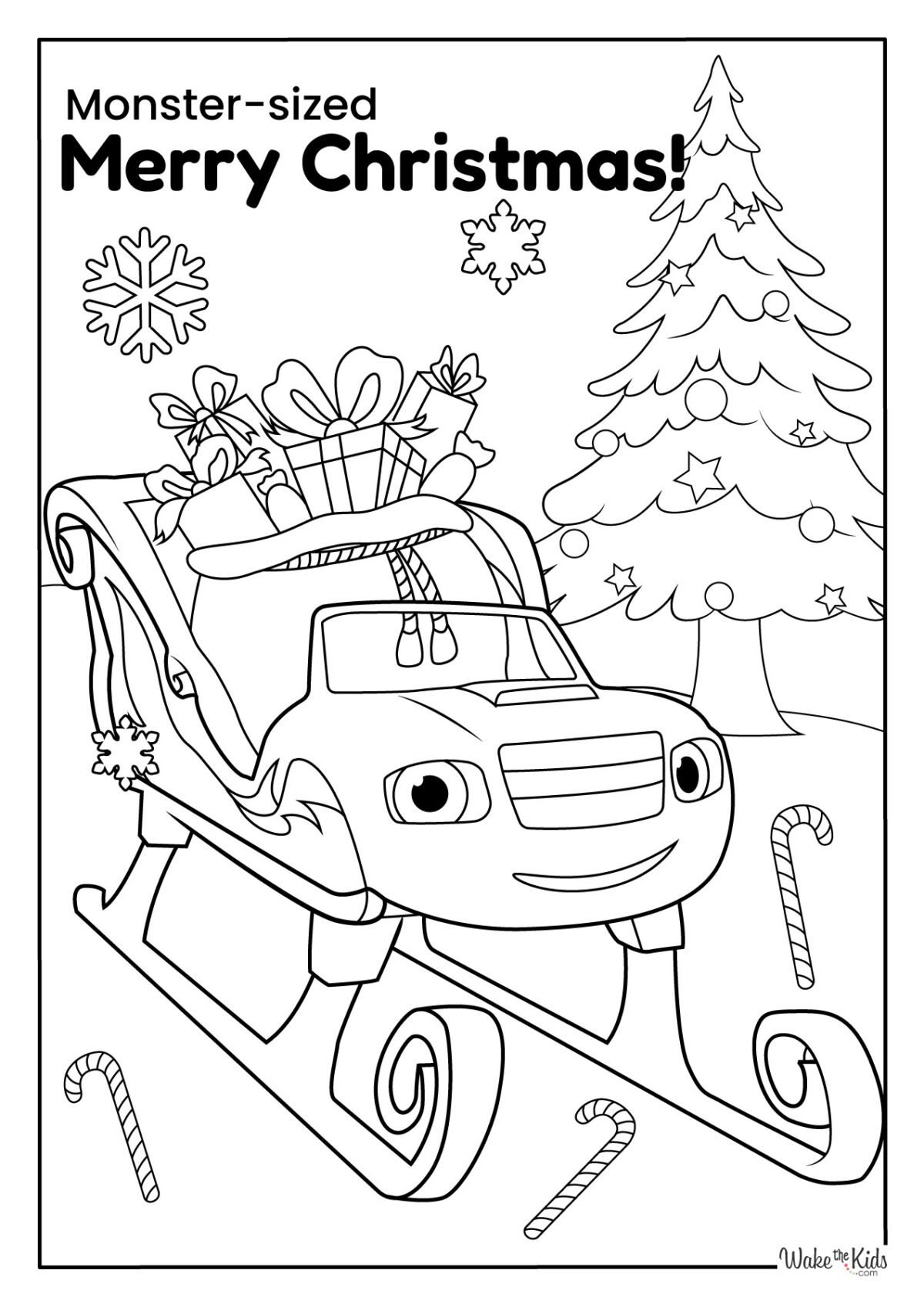 Blaze and the Monster Machines Coloring Pages (Free Printable PDFs ...