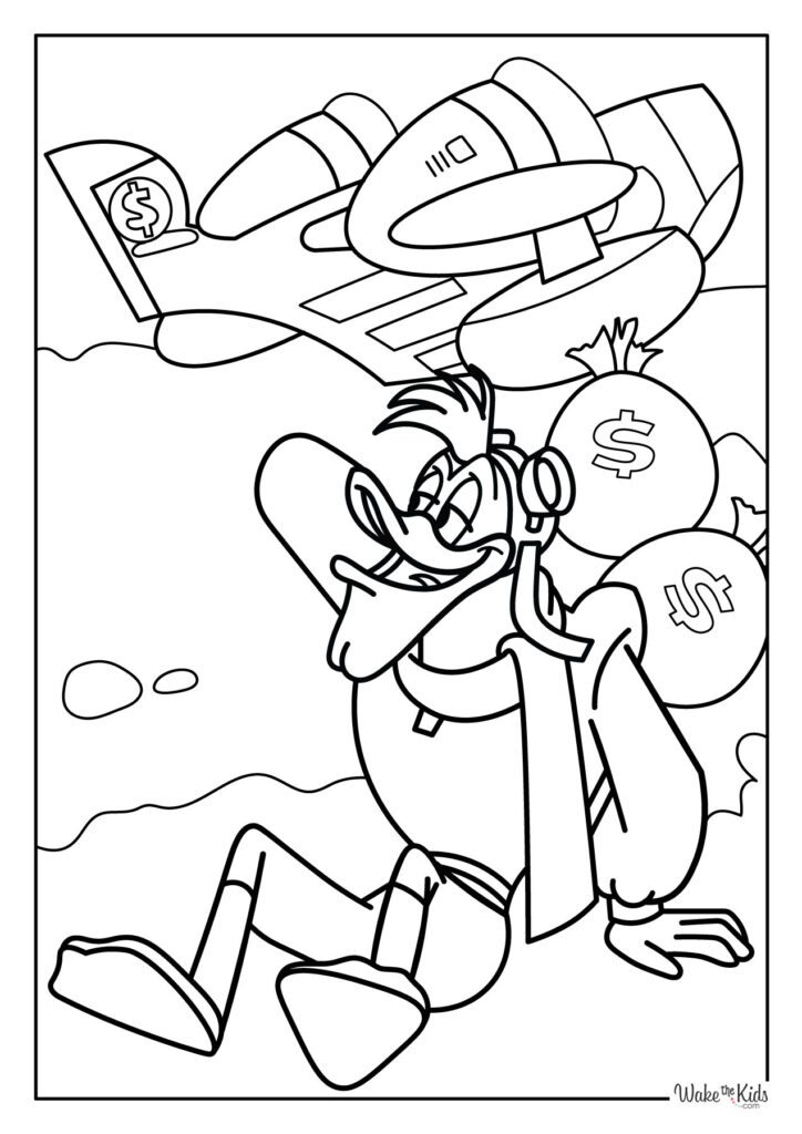 Ducktales Coloring Pages (Free Printable PDFs) | WakeTheKids